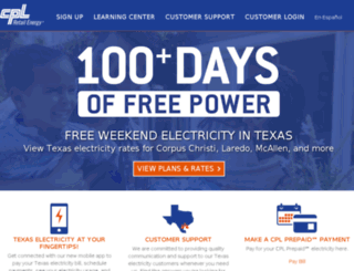 Access youraccount.cplretailenergy.com. Texas Electricity for Corpus ...