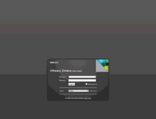 Access zmail.unze.ba. Zimbra Web Client Log In