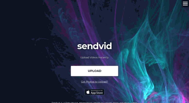 Access 1.sendvid.com. Upload and Share Videos - Sendvid
