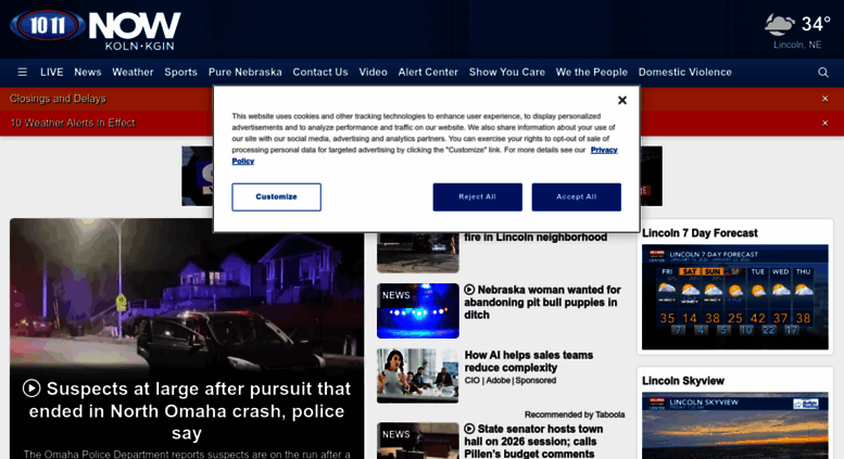 Access 1011now.com. KOLN | Nebraska Local News, Weather, Sports ...