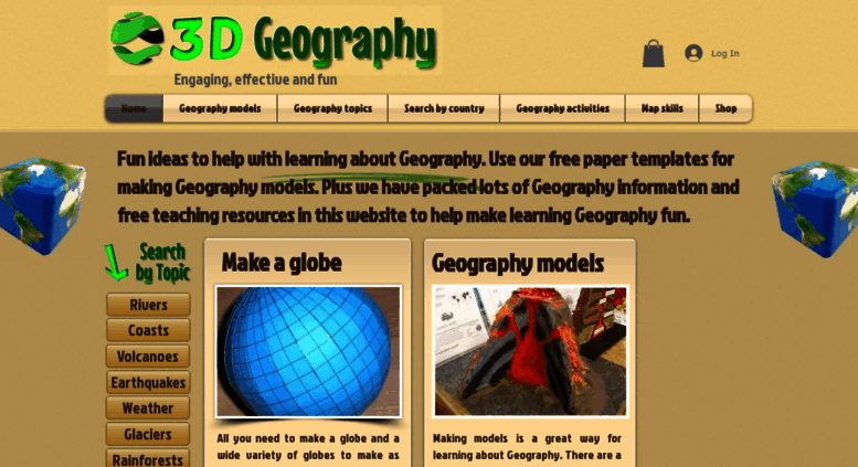 Access 3dgeography.co.uk. 3D Geography - helping with the teaching and ...
