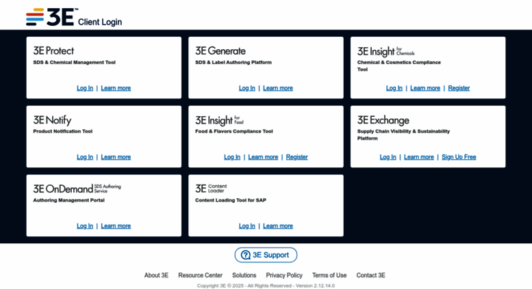 Access 3eonline.com. 3EiQ - Home Page