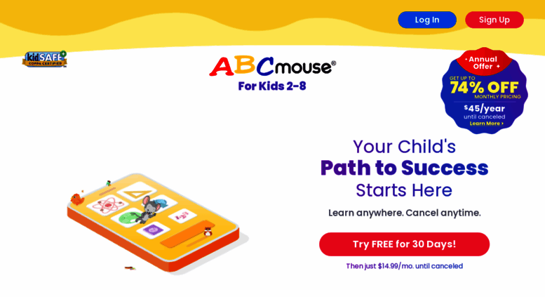 Access abcmouse.com. ABCmouse: Educational Games, Books, Puzzles ...
