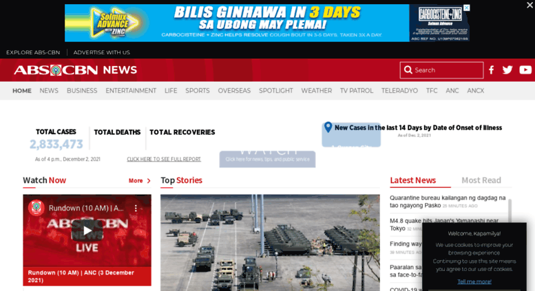 Access abs-cbnnews.com. ABS-CBN News | Latest Philippine Headlines ...