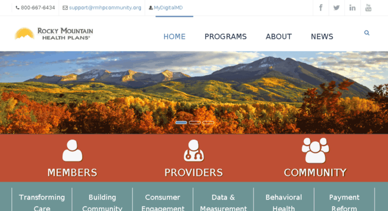 Access acc.rmhp.org. Welcome to Rocky Mountain Health Plans | Rocky ...