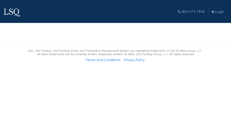 Access access.lsq.com. Dashboard