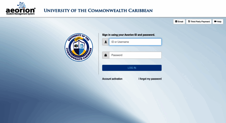 Access aeorion.ucc.edu.jm. Aeorion - University of the Commonwealth ...