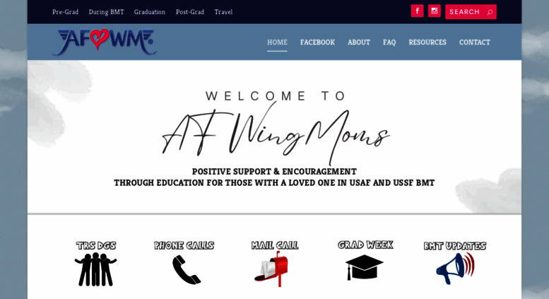 Access afwm.org. AF WingMoms | Positive Support & Encouragement through ...