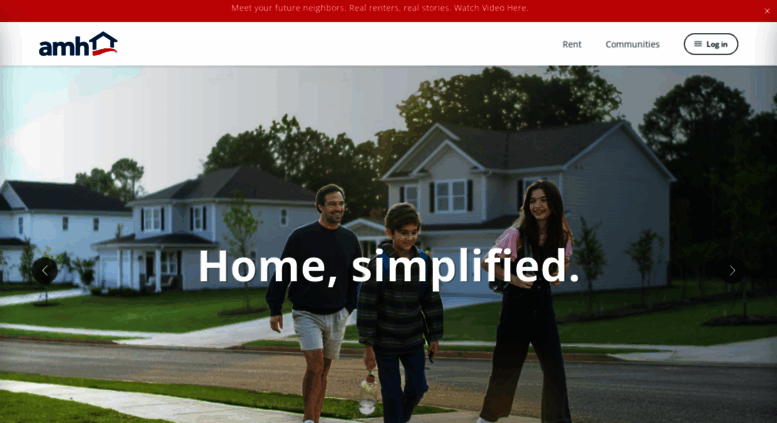 Access ah4r.com. Home | American Homes 4 Rent