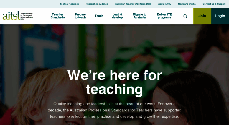 Access aitsl.edu.au. Australian Institute for Teaching and School ...