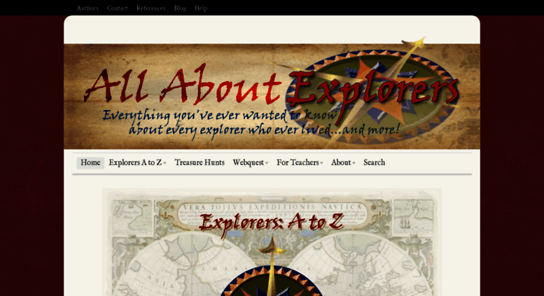 Access allaboutexplorers.com. All About Explorers