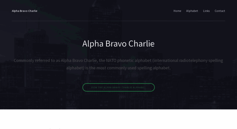 Access alphabravocharlie.info. Alpha Bravo Charlie Info - NATO Phonetic ...