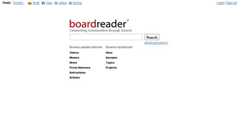 Boardreader Search