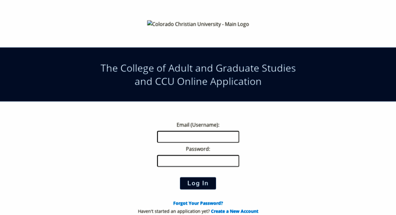 Access apply.ccu.edu. Admissions Portal | CCU Online
