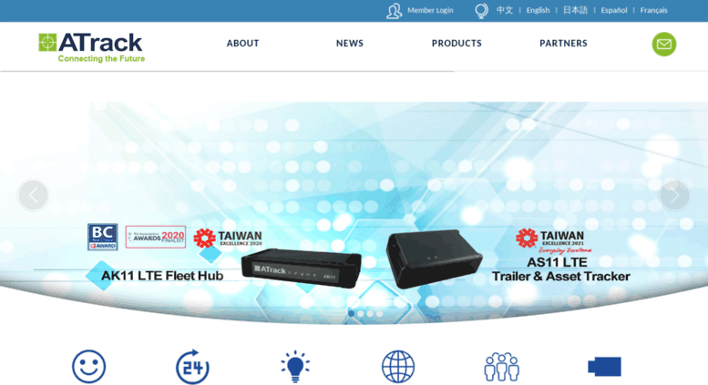 Access atrack.com.tw. ATrack Technology Inc.