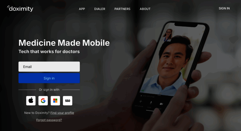 Access auth.doximity.com. Sign In to Doximity