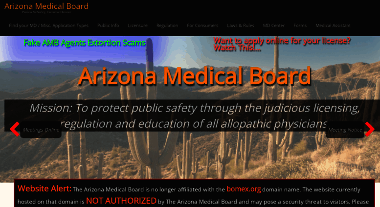 Access azmd.gov. AZ Medical Board