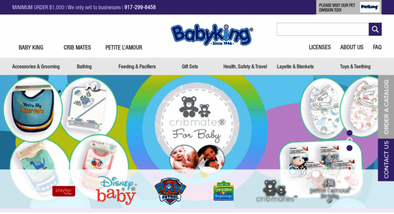 Access babyking.com. Baby King wholesale baby product manufacturer