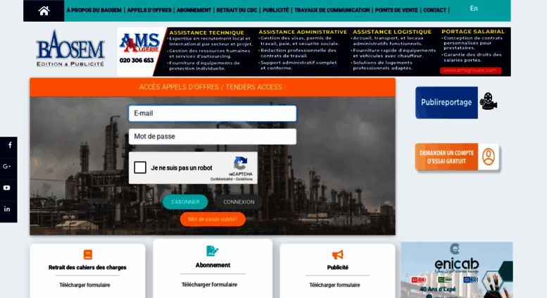 Access baosem.com. BAOSEM | EDITION & PUBLICITE