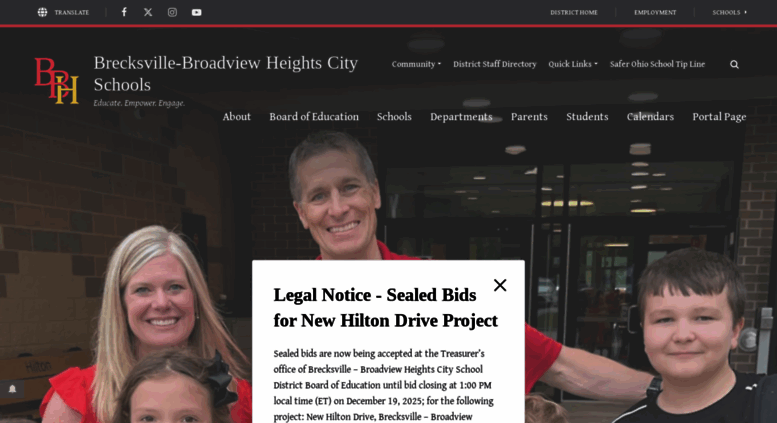 Access bbhcsd.org. Brecksville-Broadview Heights City School District