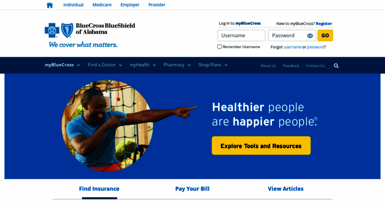 Access bcbsal.com. Health Insurance Alabama | Blue Cross and Blue ...