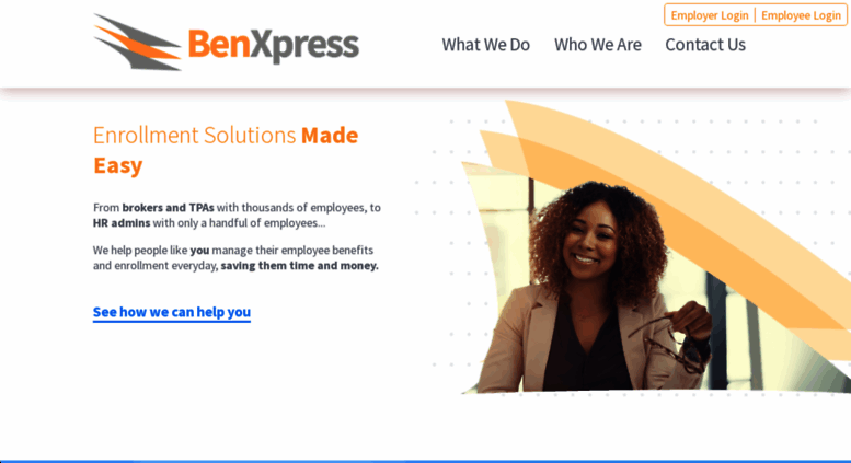 Access benxpress.com. BenXpress - Enrollment Solutions Made Easy