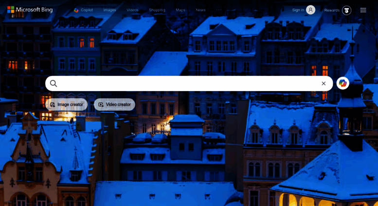 Access binged.it. Bing