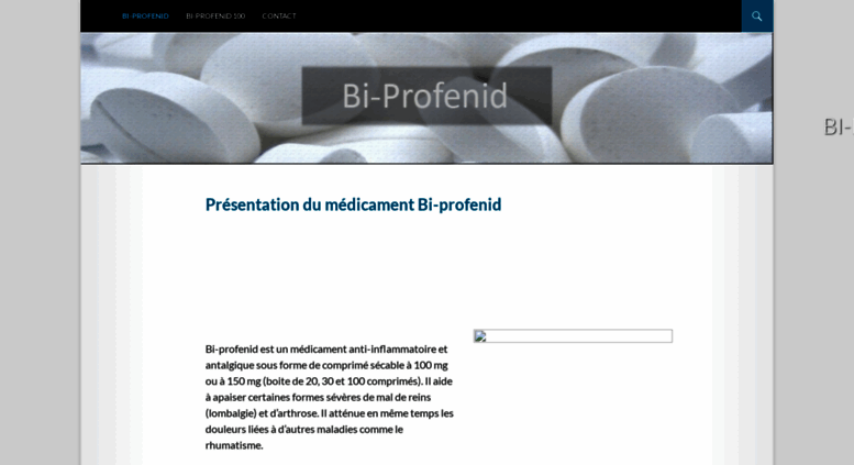 Access biprofenid.fr. Bi-profenid | L'anti-inflammatoire prescrit pour ...