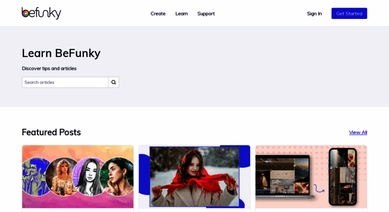 Access blog.befunky.com. Learn | BeFunky Tutorials, Inspiration, What's ...