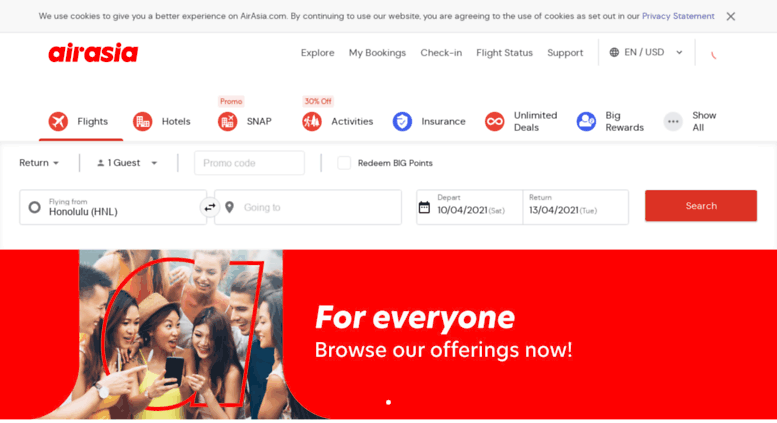 Access booking2.airasia.com. airasia.com | For Everyone | Flights ...