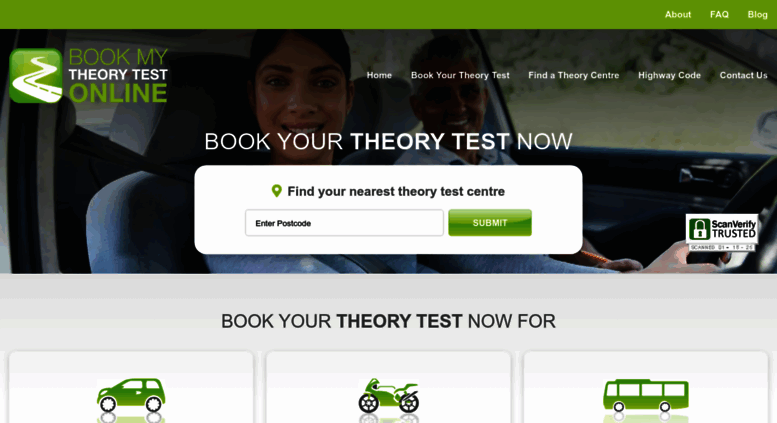 Access bookmytheorytestonline.co.uk. Book My Theory Test Online For Car ...