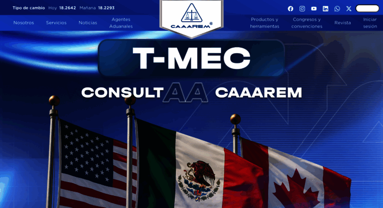 Access caaarem.mx. CAAAREM – Confederación de Asociaciones de Agentes ...