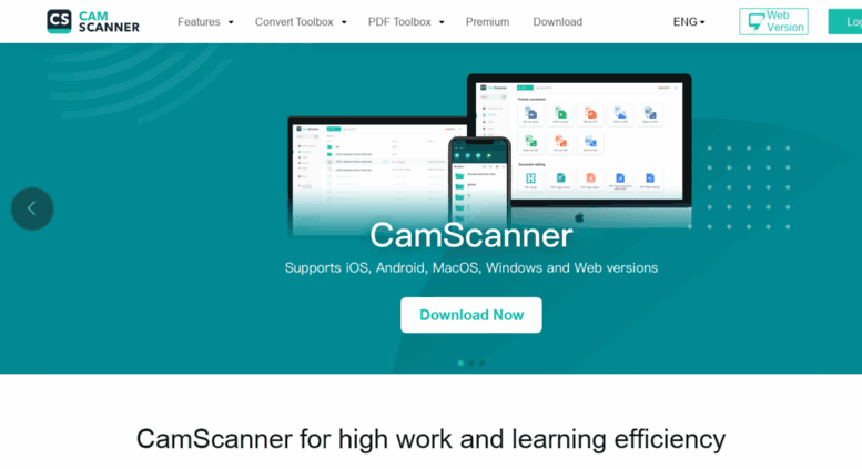 Access camscanner.net. CamScanner-text and image scanning and ...