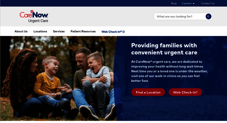 Access carenow.com. Quality Urgent Care, Family Care & Walk-In Clinics ...