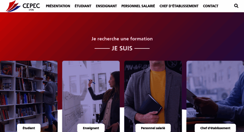 Access cepec.org. CEPEC de Lyon - Formation initiale et continue des ...