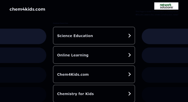 Access chem4kids.com. Rader's CHEM4KIDS.COM - Chemistry basics for ...