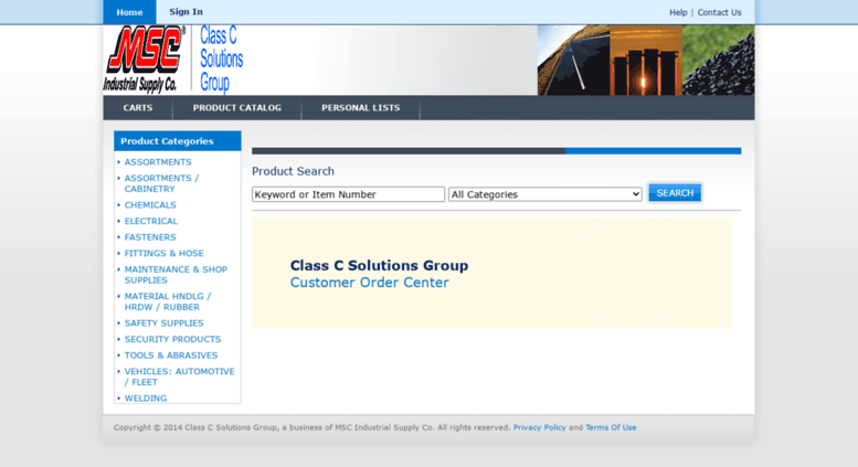 Access classcorders.mscdirect.com.