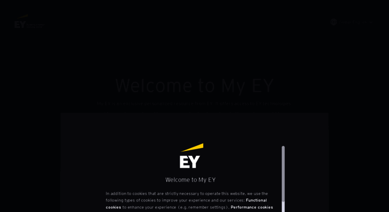 Access clientportal.ey.com. Sign In
