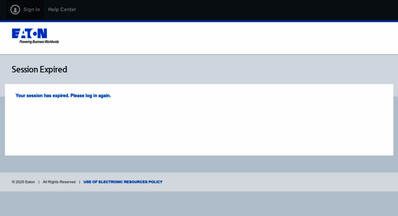 Access connect.eaton.com. Eaton Portal