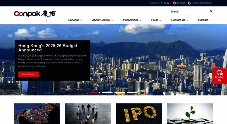 Access conpak.com. Hong Kong Conpak CPA Limited