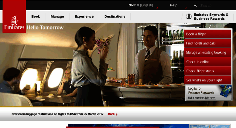 Access content.emirates.com. Emirates | Book Flights, Hotels and Car Rental