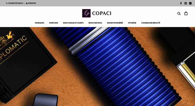 Access copaci.com. COPACI – Cosmétique et Parfums de Côté d’Ivoire
