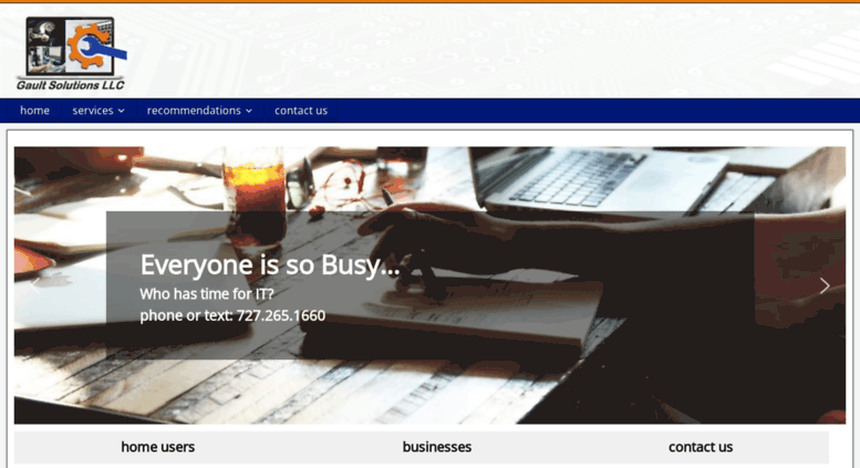 Access cougarweb.com. Gault Solutions LLC