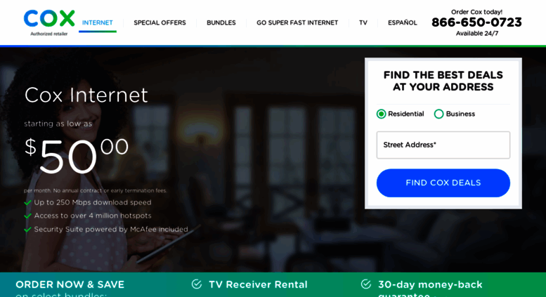 Access coxcablespecial.com. Cox Deals | Special Offers on Cox Bundles ...