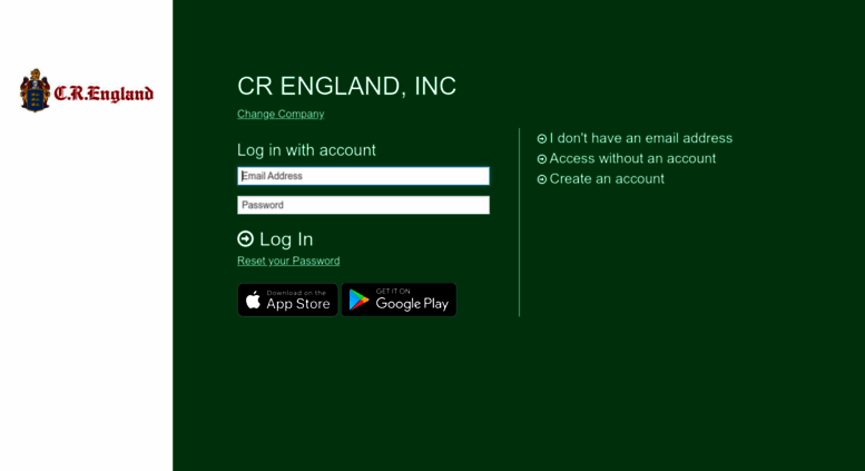 Access crengland.greenemployee.com. Greenshades Sign On