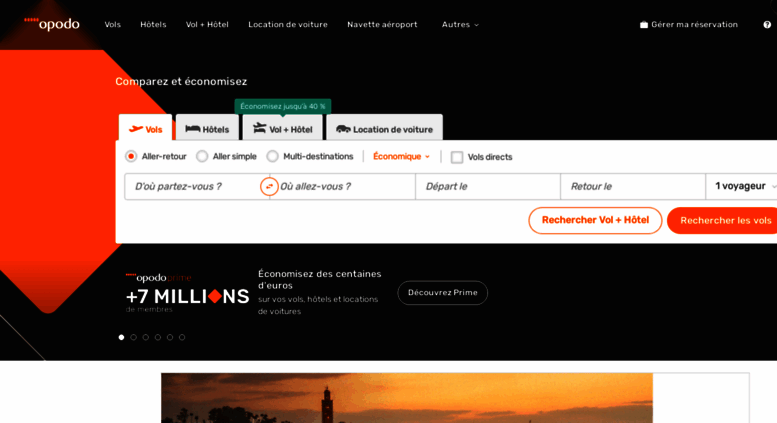 Access croisiere.opodo.fr. Billet avion, sejour, hotel, voiture avec l ...
