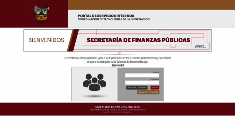 Access cti.hidalgo.gob.mx. CTI - Portal de Servicios Internos de la ...