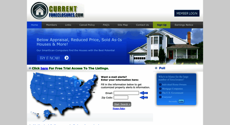 Access currentforeclosures.com. CurrentForeclosures.com - Your Home for ...