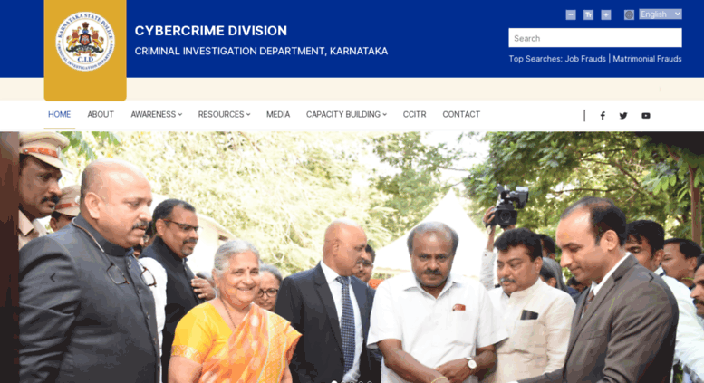 Access cyberpolicebangalore.nic.in. Cyber Crime Division | CID ...