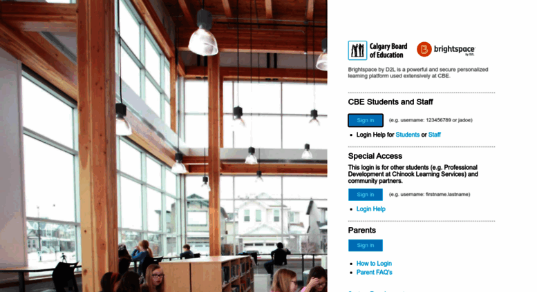 Access d2l.cbe.ab.ca. Welcome to Desire2Learn Login Page | Calgary ...